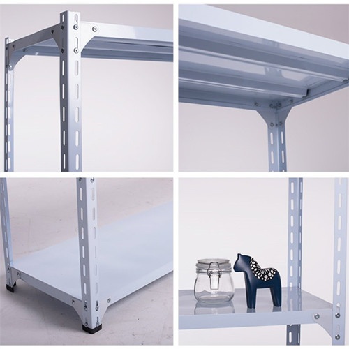 Light Duty Shelving Slotted Angle Shelving Warehouse Steel Rack